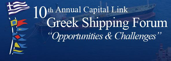 10th Annual Capital Link Greek Shipping Forum - Maritimes