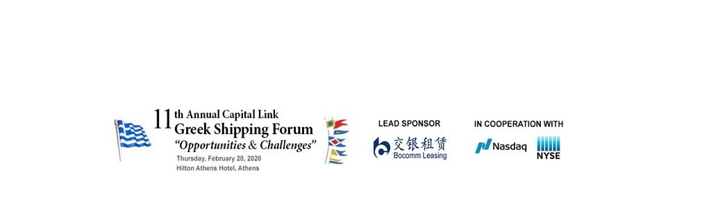 “11th Annual Capital Link Greek Shipping Forum” “Opportunities ...